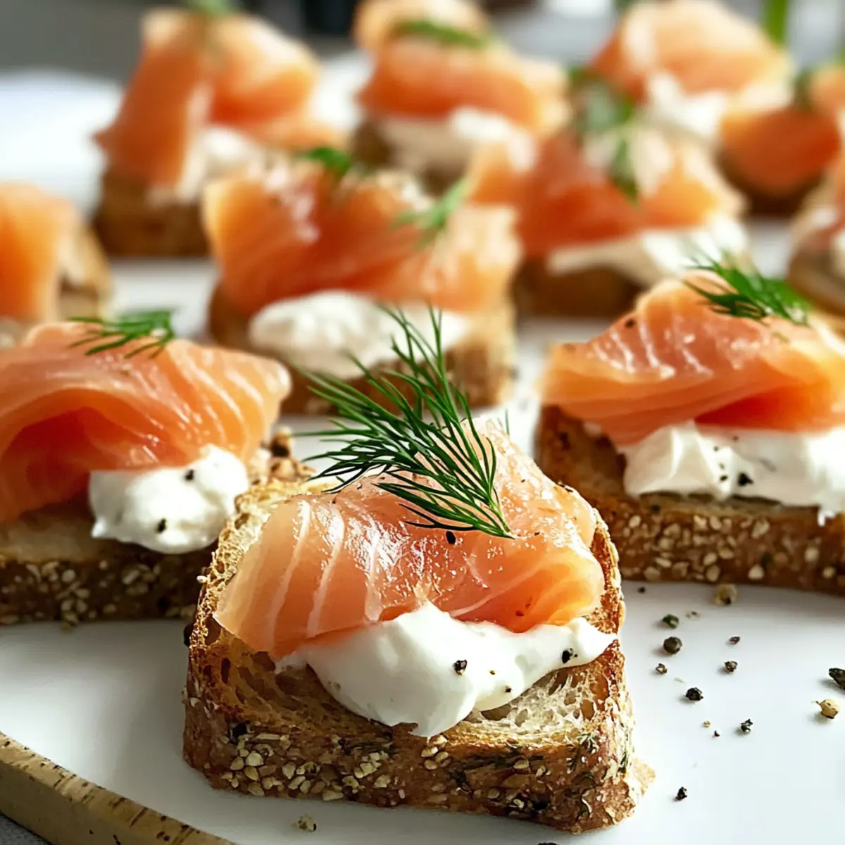 Verführerische Lachs Canapés – Ein köstlicher Genuss für Feste