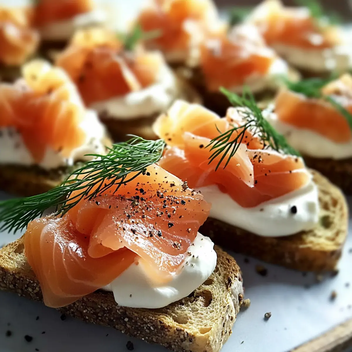 Verführerische Lachs Canapés – Ein köstlicher Genuss für Feste